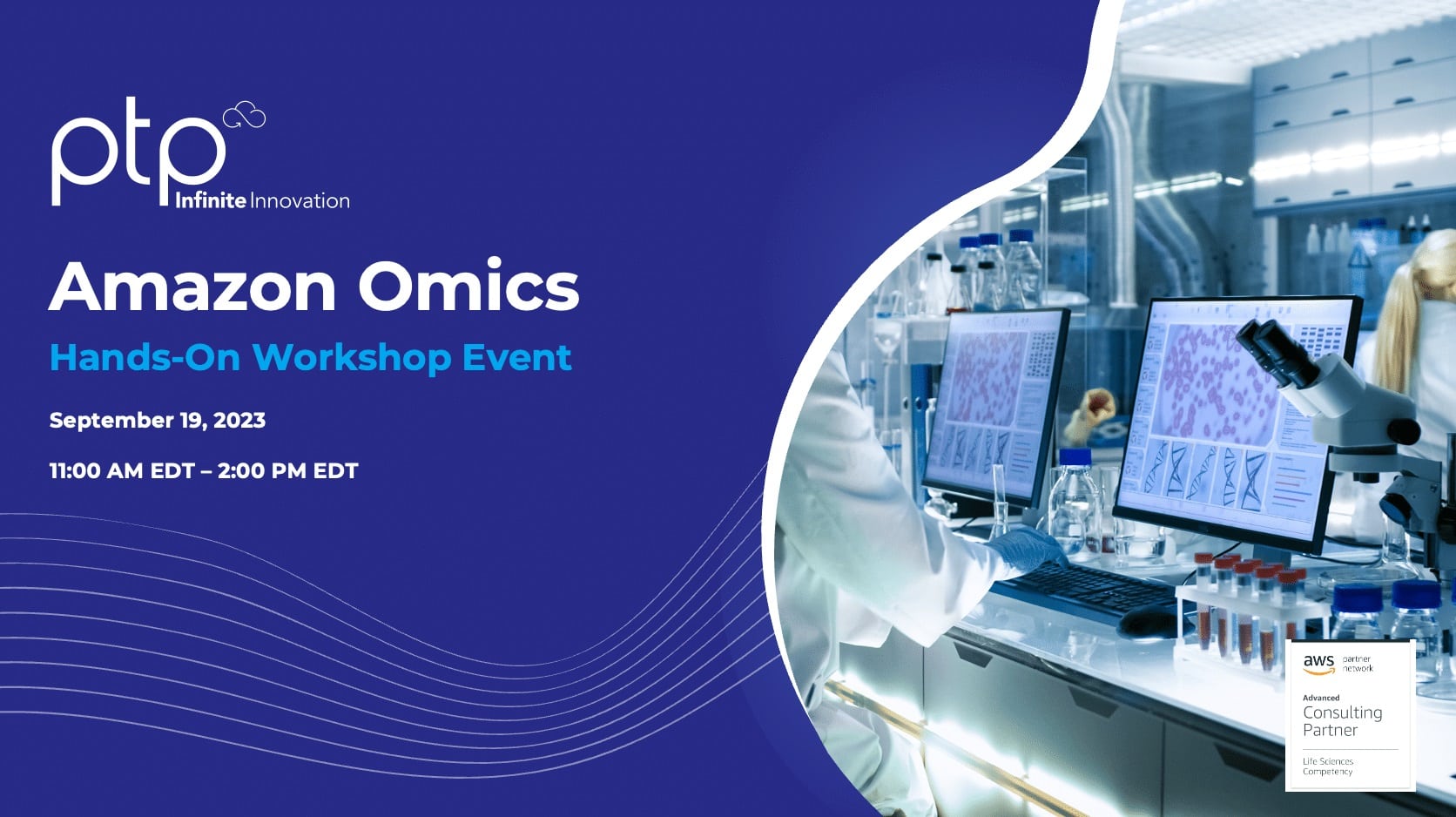 Amazon Omics: Hands-on Workshop | PTP | Cloud Experts | Biotech Enablers