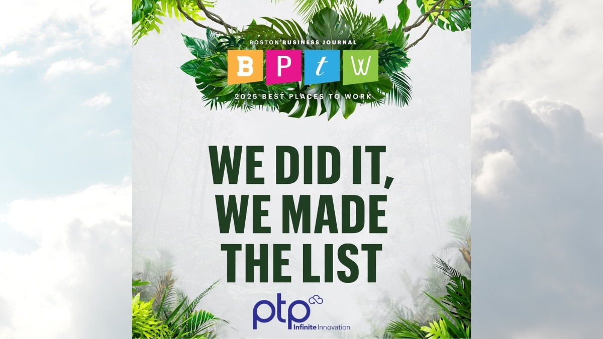 PTP Named One of Boston Business Journal’s 2025 Best Places to Work